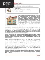 Teaching Internship Learning Task 2 | PDF | Schools | Teachers