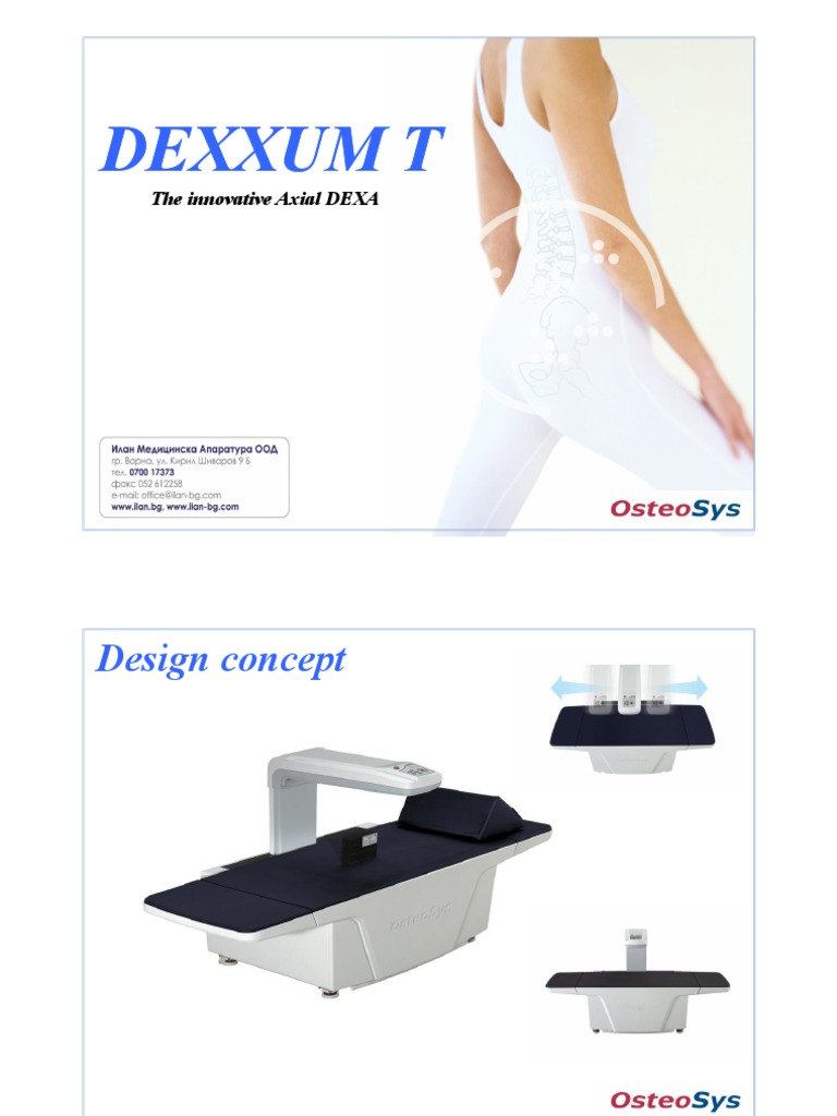 Dexxum T Dexxum T: The Innovative Axial DEXA | PDF | Computing And ...