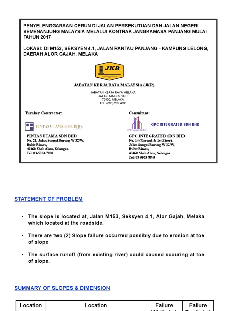 Jabatan Kerja Raya Malaysia (JKR) | PDF | Infrastructure | Earth Sciences