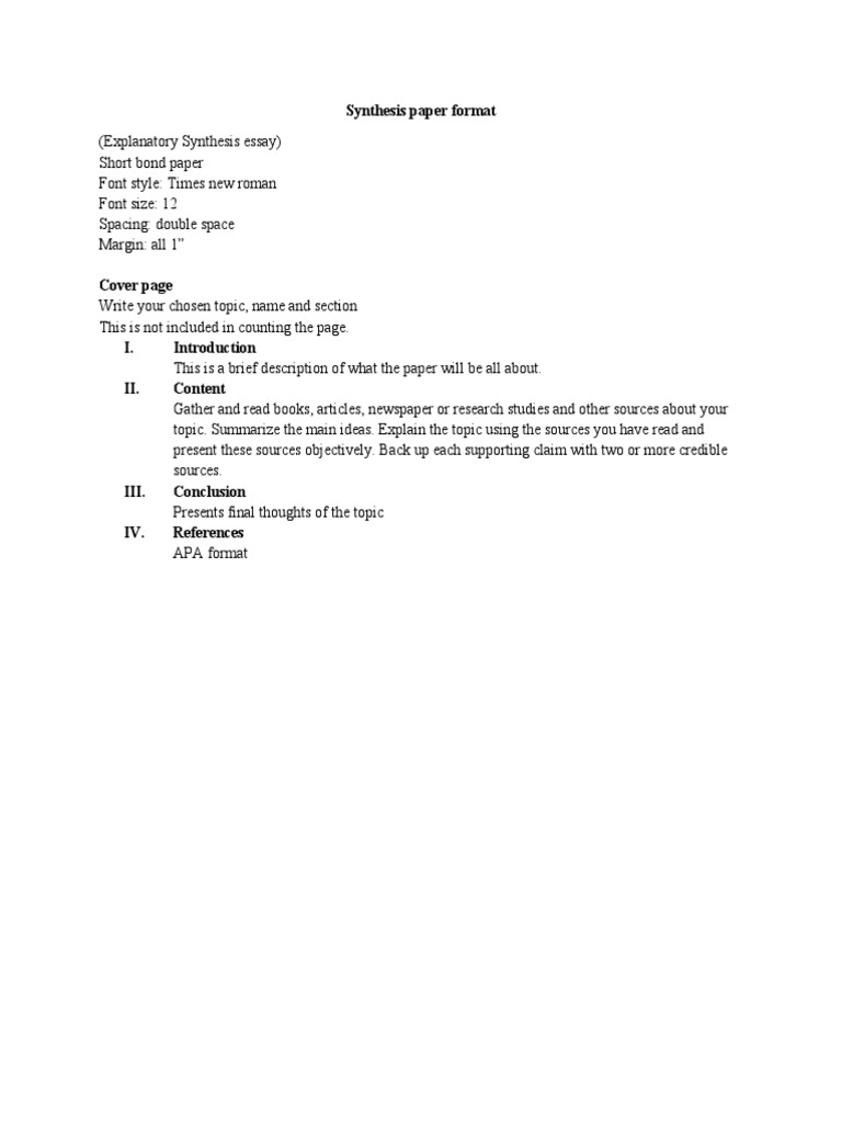 Synthesis paper format.docx