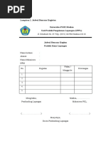 Format Lampiran Laporan Magang D1-1 | PDF