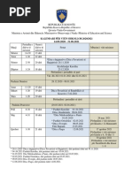 Kalendari Festave Zyrtare - 2024 | PDF