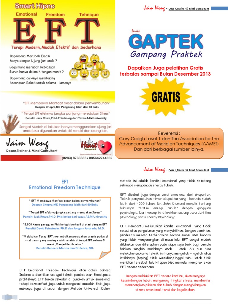 Terapi EFT PDF | PDF