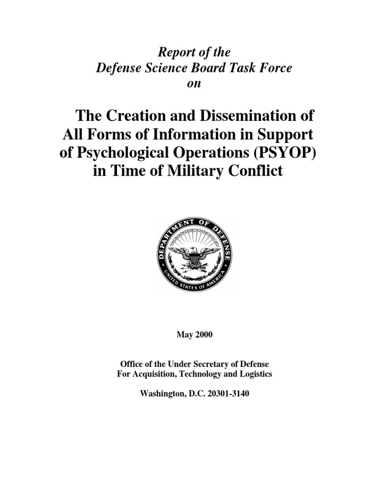 The Creation and Dissemination of All Forms of Information in Support ...