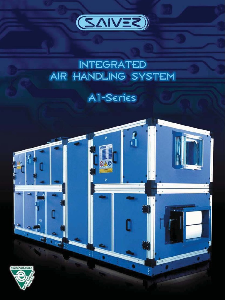 Saiver AHU | PDF | Ultraviolet | Stainless Steel