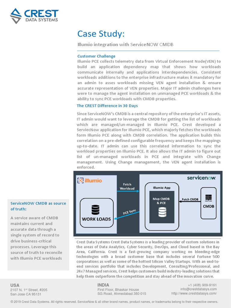 Case Study Servicenow Illumio | PDF | Information Technology | Business