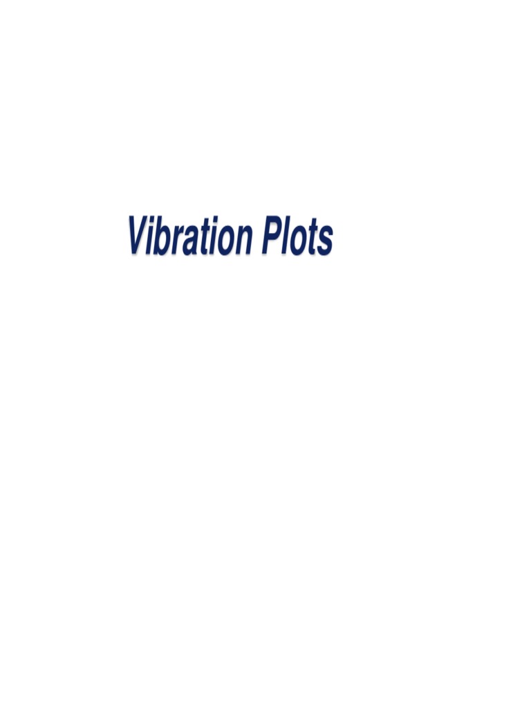 Understanding Vibration Plots and Analysis | PDF | Science & Mathematics