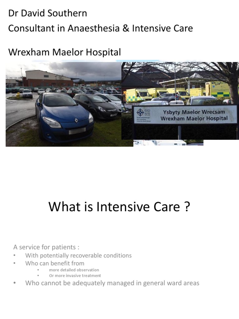 Presentation 2 - DR David Southern | PDF | Intensive Care Medicine ...