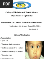 Ocular Motility: Cover Test Procedures | PDF | Neuropsychological ...