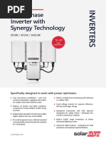 Datasheet Inversor 100kW | PDF | Power Inverter | Alternating Current