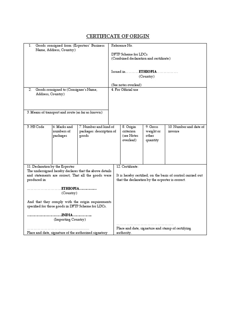 India Certificate Format | PDF | Business