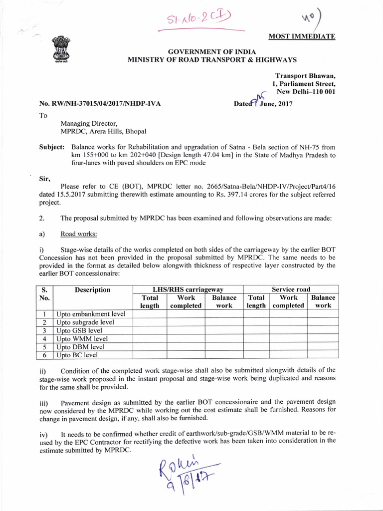 Letter | PDF | Road | Road Surface