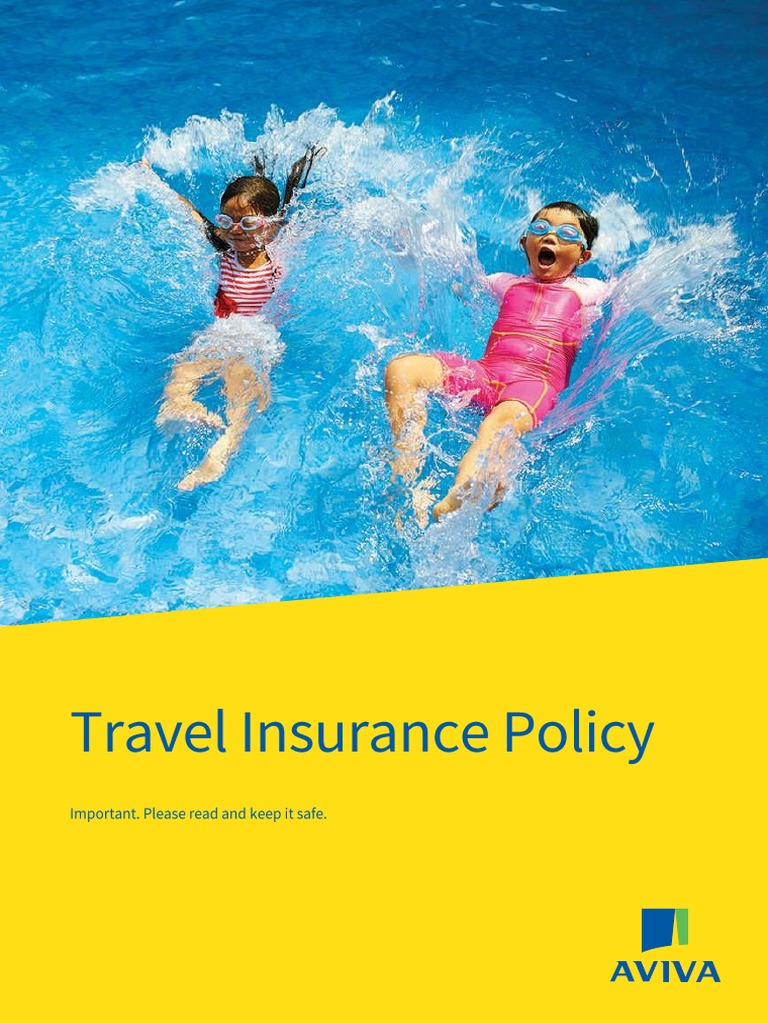 Aviva Travel Policy Document | PDF