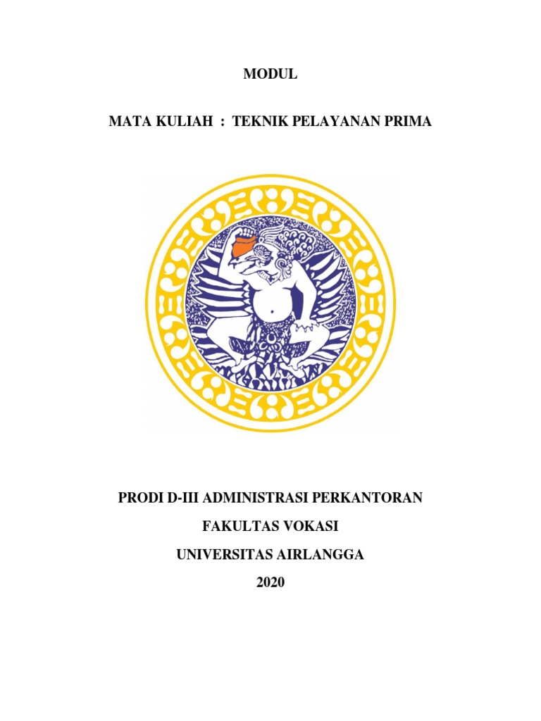 Modul Pelayanan Prima | PDF | Bisnis | Seni