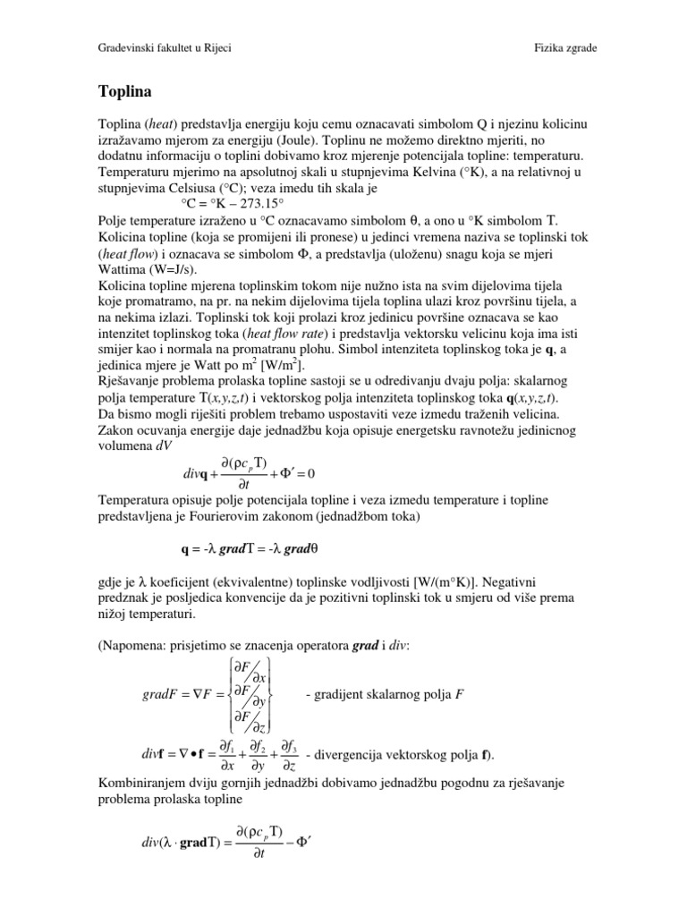 Toplina | PDF
