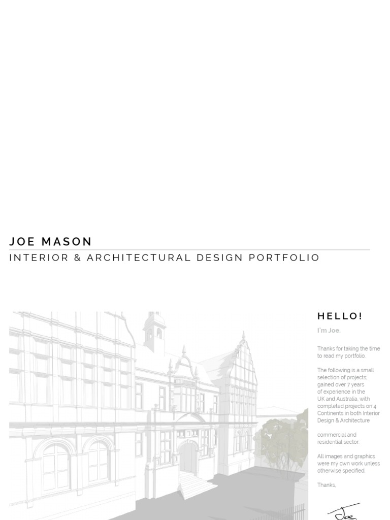 Joe Mason Portfolio 2020 PDF | PDF | Computer Aided Design | Software ...