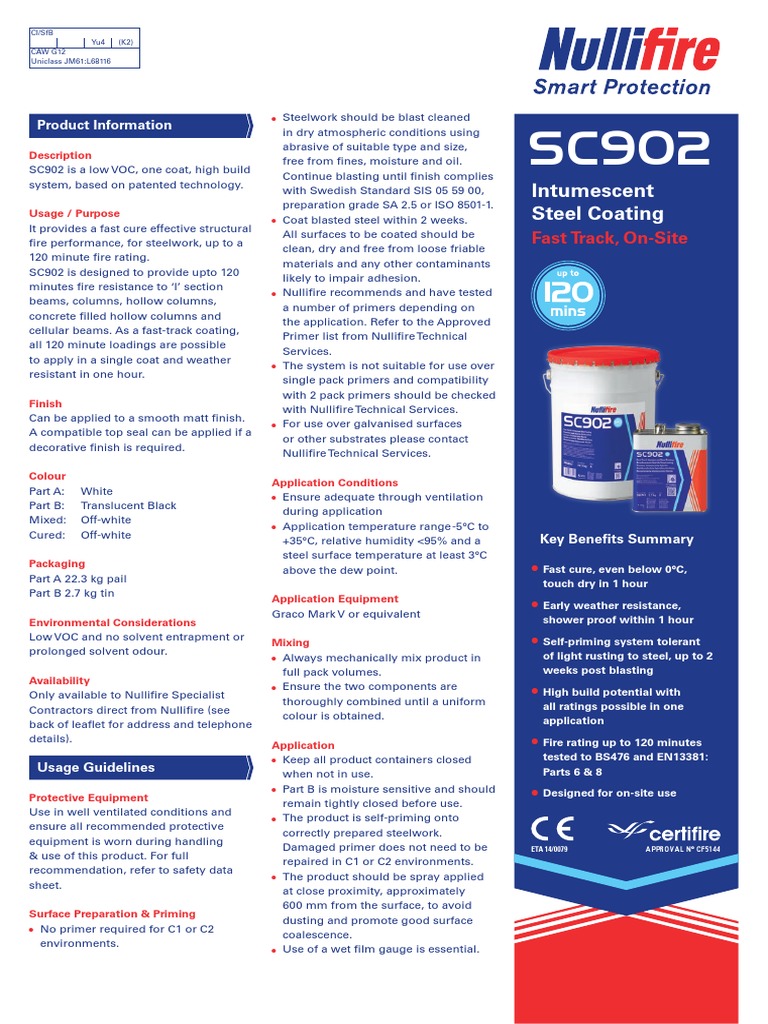 SC902 DS GB 2020-06-05 Web | PDF | Materials | Chemistry