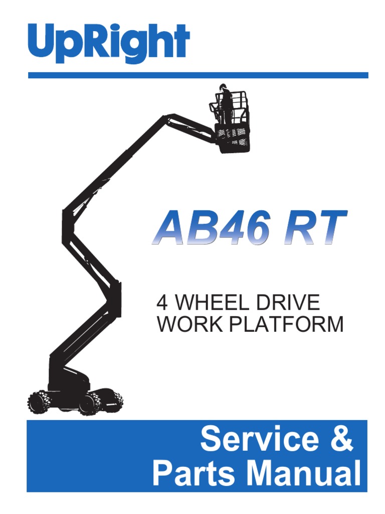 UpRight AB-46-RT PDF | PDF | Machines | Manufactured Goods