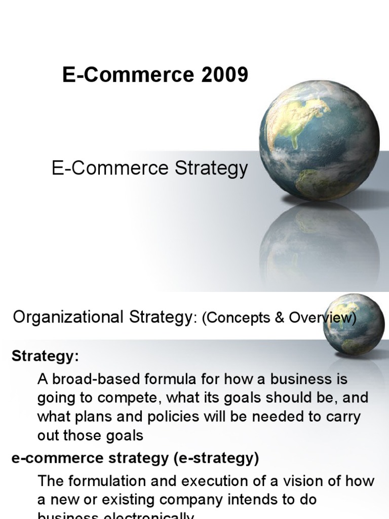 E Strategy | Download Free PDF | Strategic Management | Strategic Planning