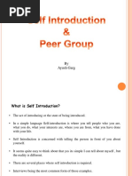 How To Introduce Yourself | PDF | Communication | Psychological Concepts