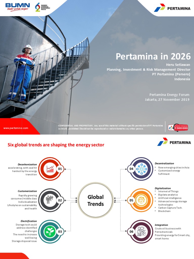Pertamina's Energy Strategy 2026 | PDF | Renewable Energy | Energy ...
