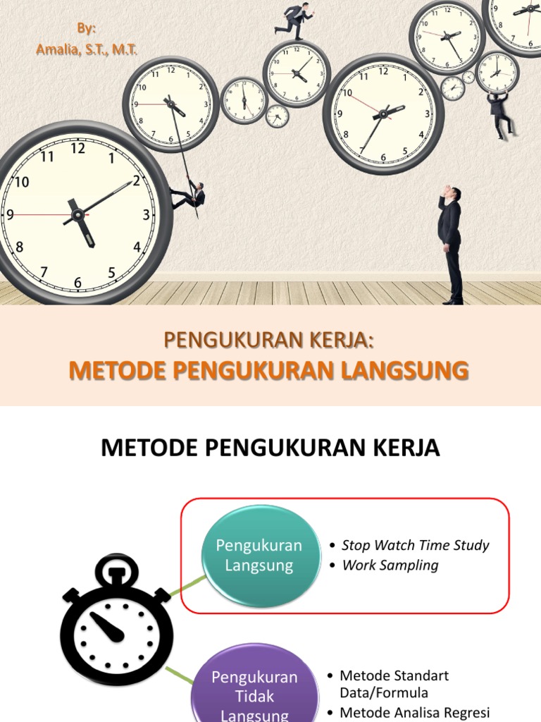 2017 APK 10 - Pengukuran Kerja Langsung - Work Sampling | PDF