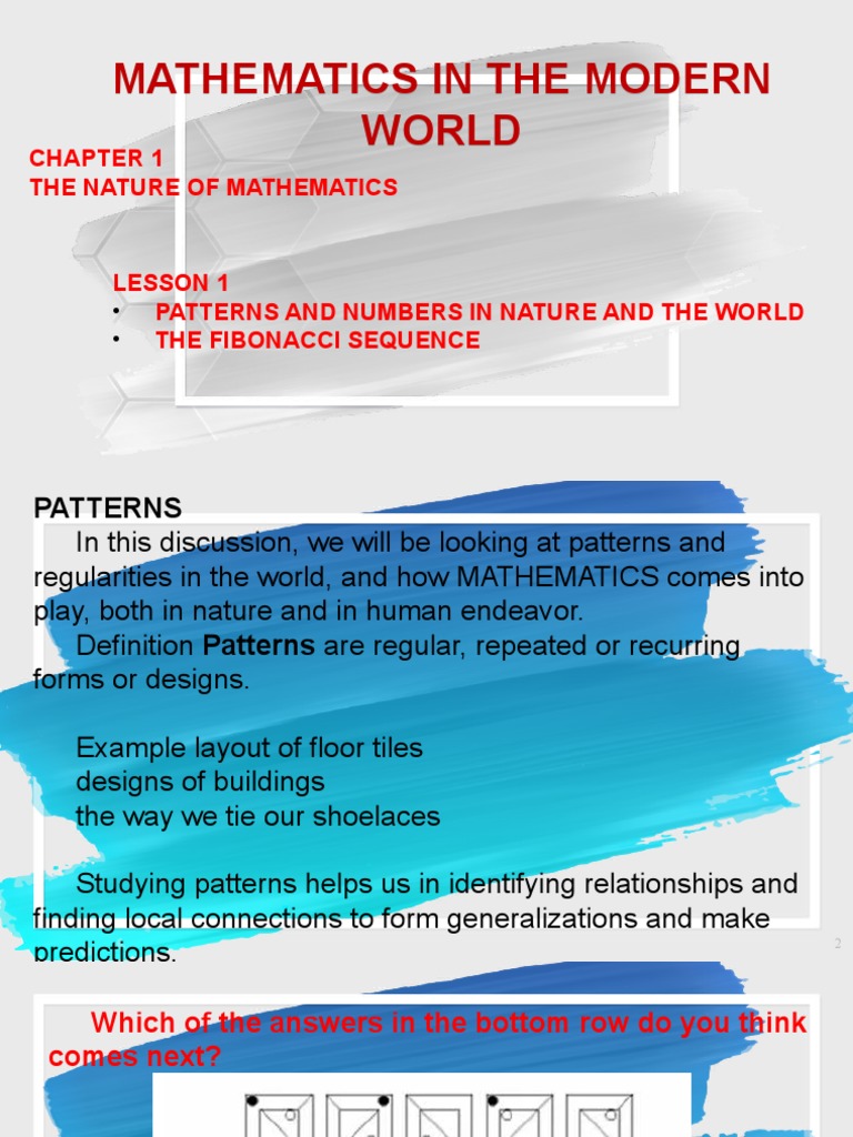 Chapter 1 Math | PDF