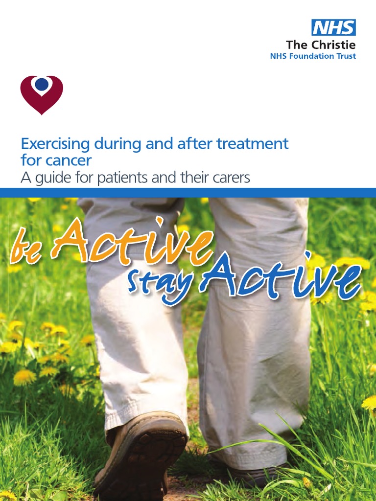 A Guide For Exercising During and After Treatment For Cancer | PDF ...