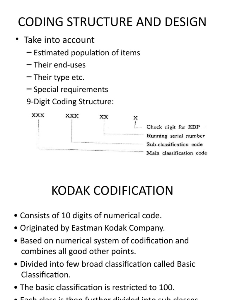 Coding Structure and Design | PDF | Specification (Technical Standard ...