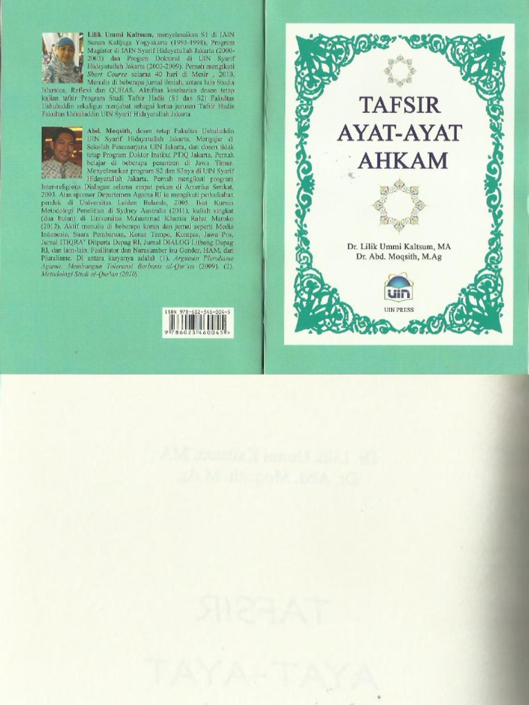 TAFSIR AYAT-AYAT AHKAM (Secured) PDF | PDF