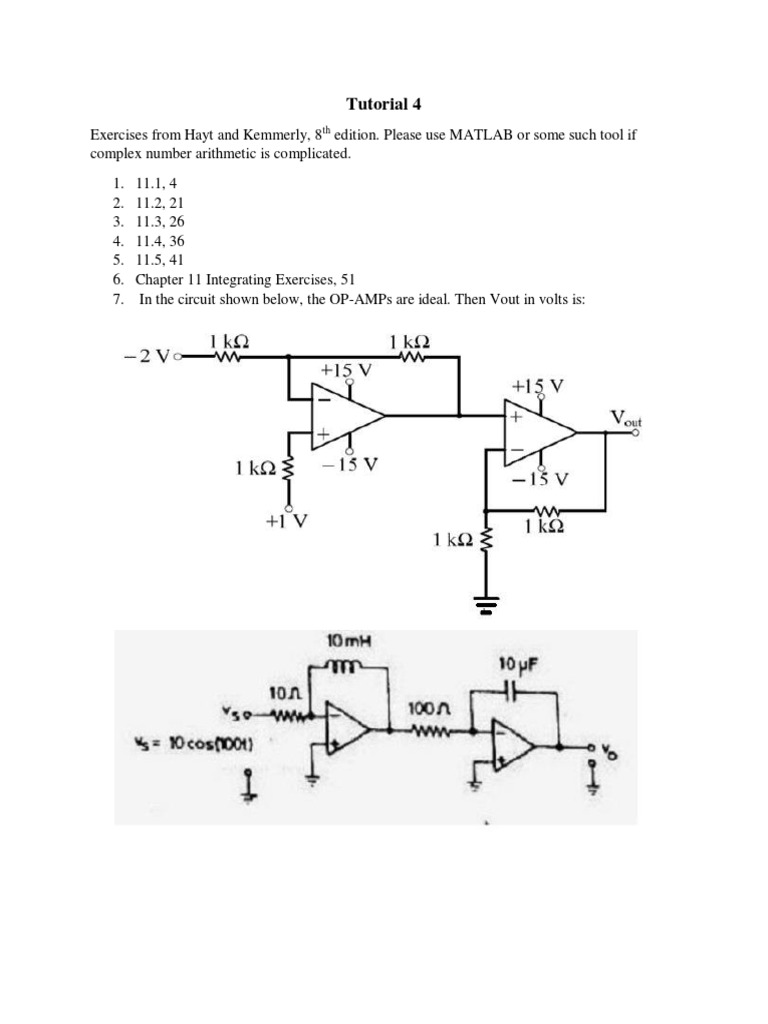 Tutorial 4 | PDF | Teaching Methods & Materials | Science & Mathematics