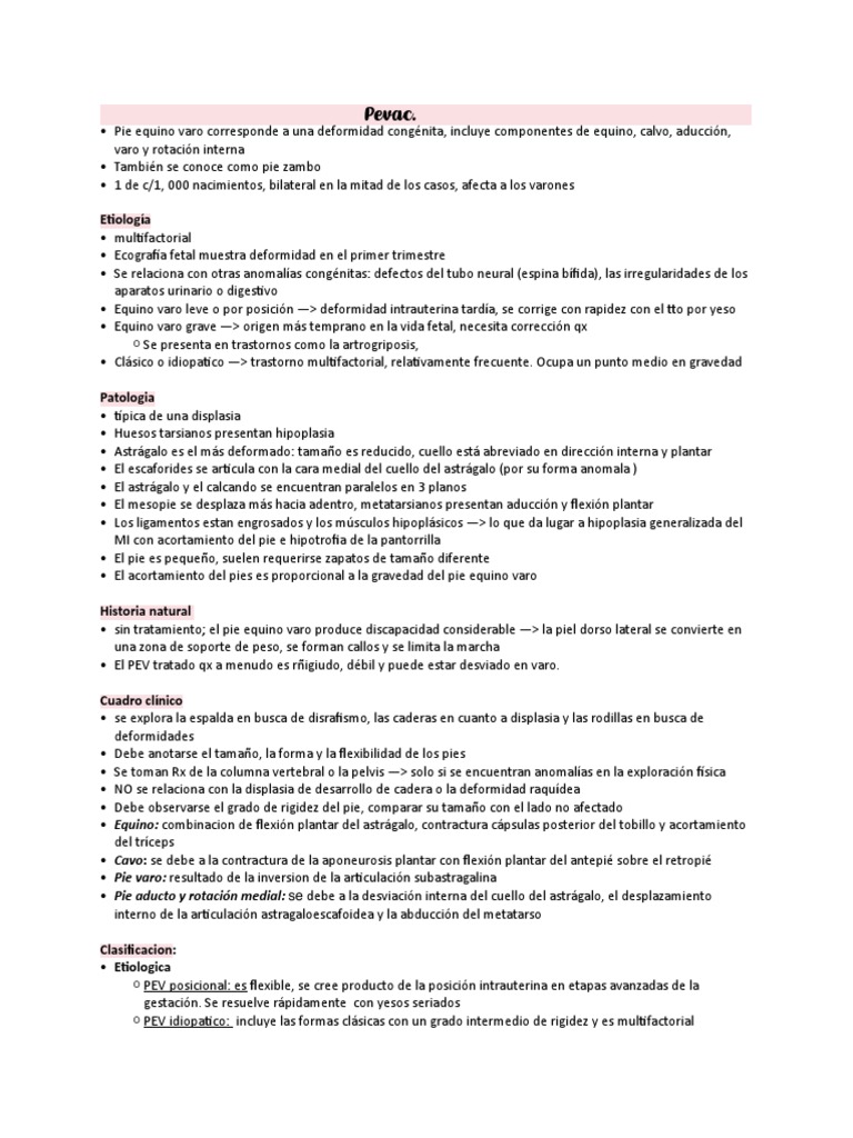 Pevac PDF | Descargar gratis PDF | Pie | Extremidades (anatomía)