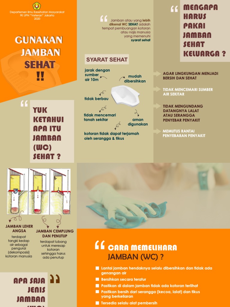 Leaflet Jamban Sehat | PDF