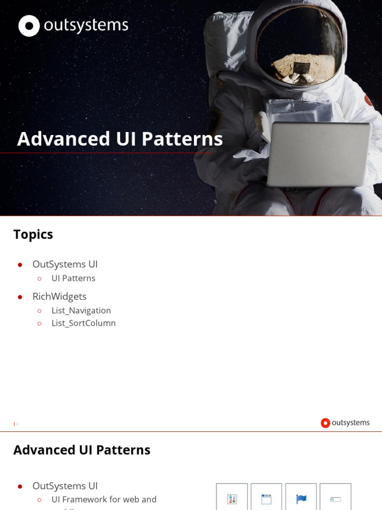 2-Advanced UI Patterns PDF | PDF | Icon (Computing) | Web Application