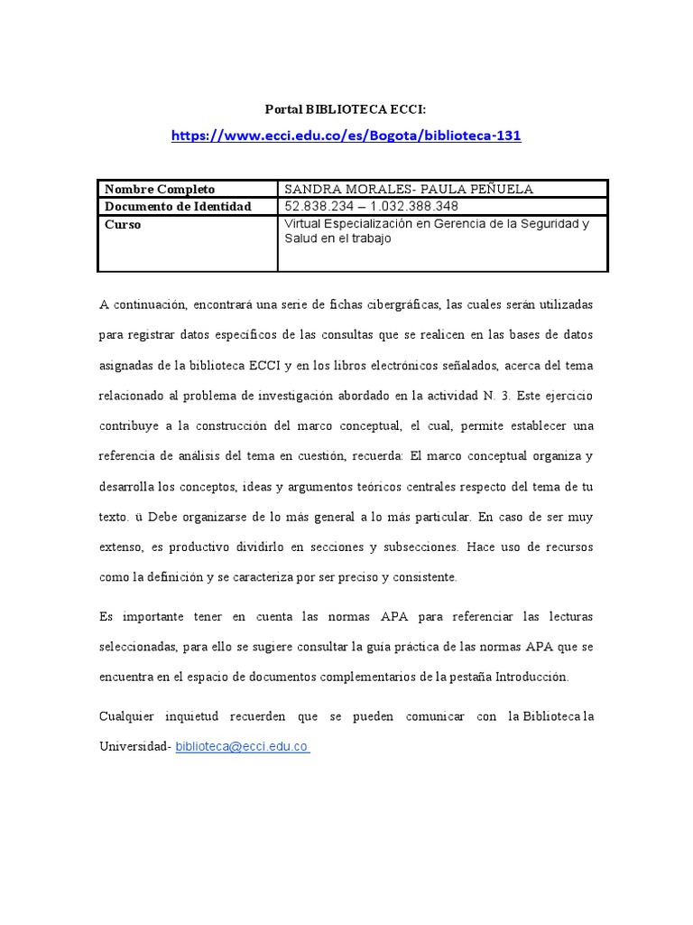 Fichas Cibergráficas | PDF | Dolor lumbar | Seguridad y salud ocupacional