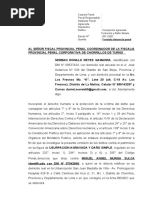 Modelo de Escrito Por Denuncia Penal Por El Delito de Estafa y Otros en Sede Fiscal | PDF ...