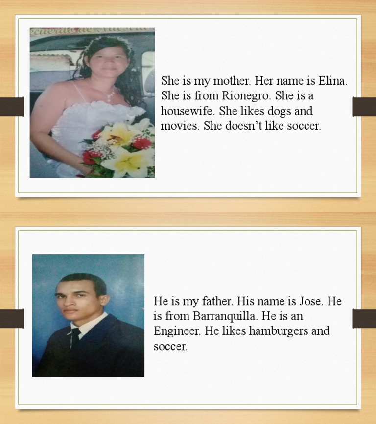 Evidence Family Likes and Dislikes | PDF