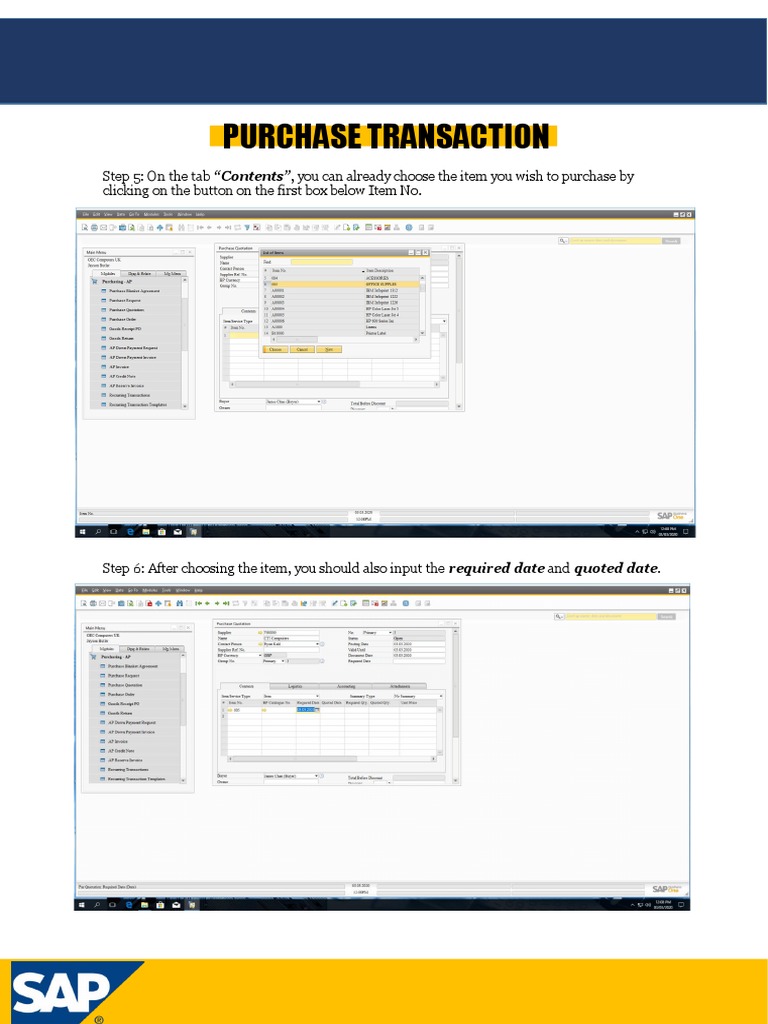 Purchase Transaction | PDF | Law