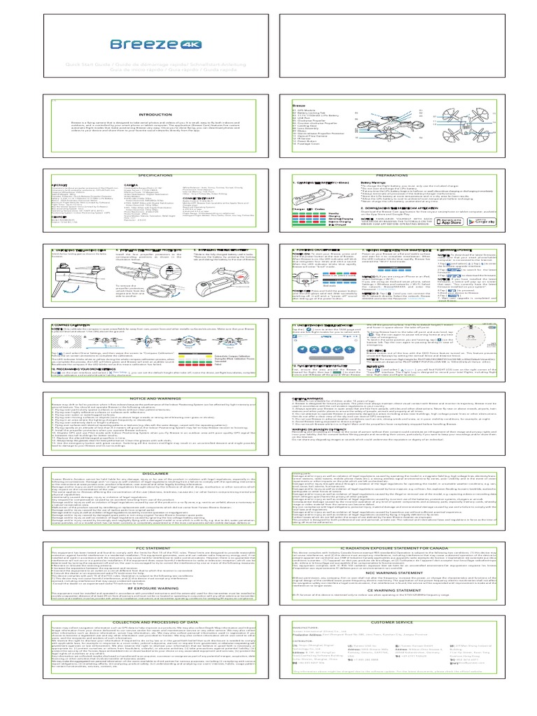 Quick Start Guide / Guide de Démarrage Rapide/ Schnellstart-Anleitung Guía de Inicio Rápido ...