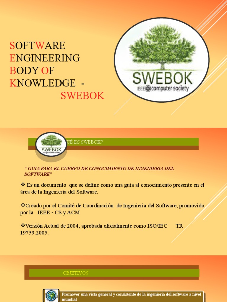 SWEBOK | PDF | Ingeniería de software | Software