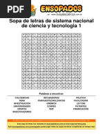 Sopa de Letras de Contaminacion Ambiental | PDF | Contaminación ...