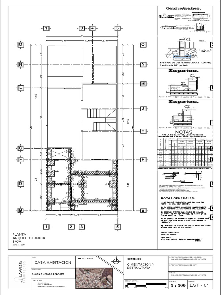 Estructural y Cimentación-Layout1 | PDF