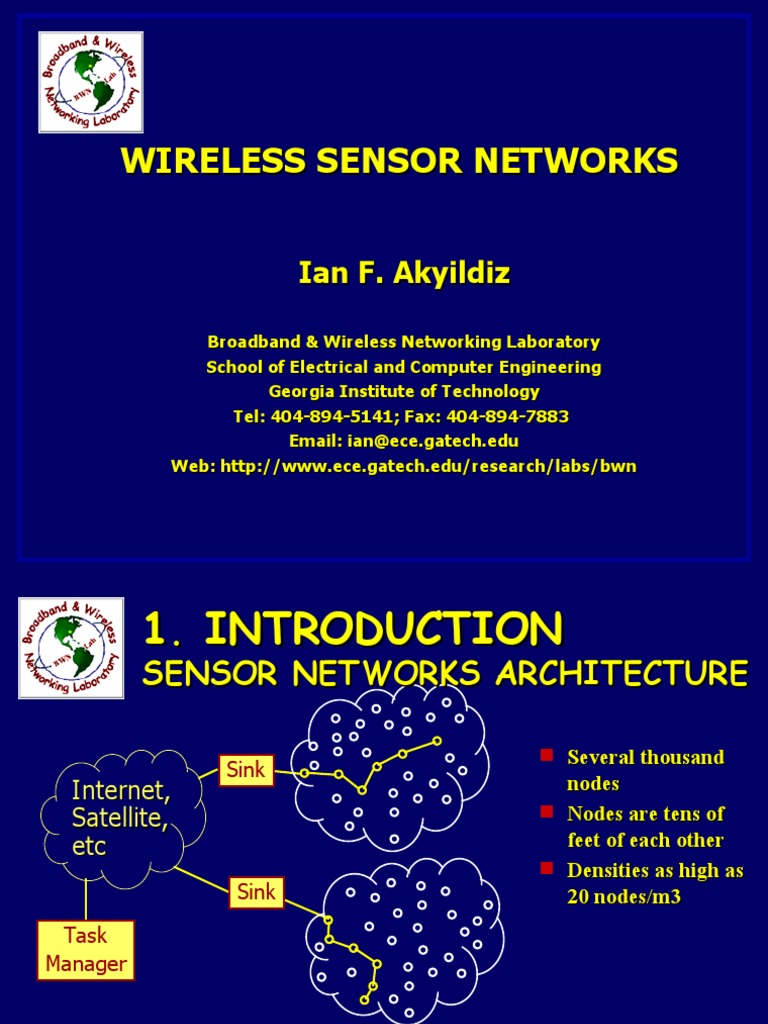 Wireless Sensor Networks | PDF | Wireless Sensor Network | Computer Network