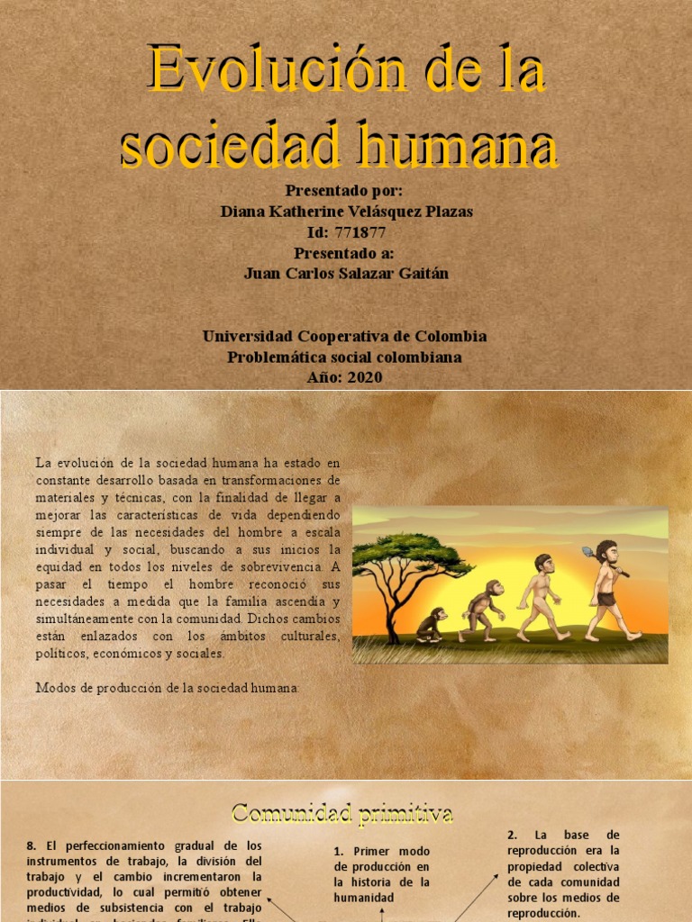 Evolucion de La Sociedad Humana | PDF | Feudalismo | Capitalismo
