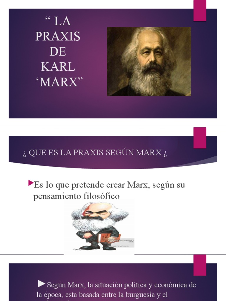 La Praxis Segun Marx | PDF