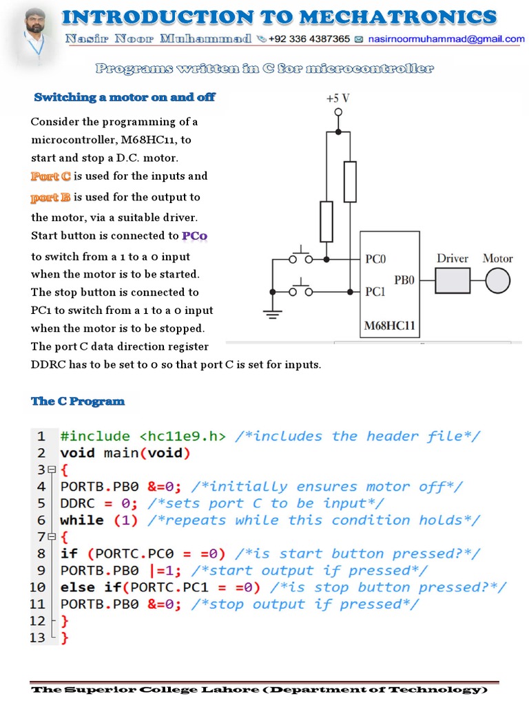 Motorolla C Program | PDF