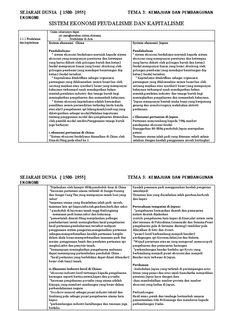 Tema 3 Sej Dunia | PDF