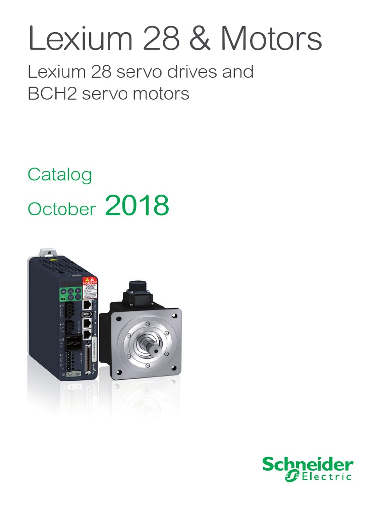 Lexium 28 Servo Drives and BCH2 Servo Motors | PDF | Servomechanism ...