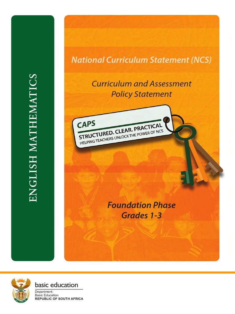 Caps Maths English GR 1-3 FS | PDF | Curriculum | Teaching Mathematics