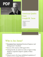 Quality Model of Joseph Juran | PDF | Quality Management | Goal